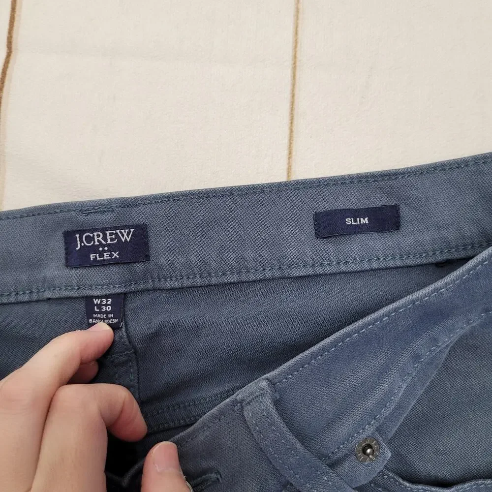J. Crew Factory | Pants | J Crew Factory Flex Slim Garment Dyed 5 ...